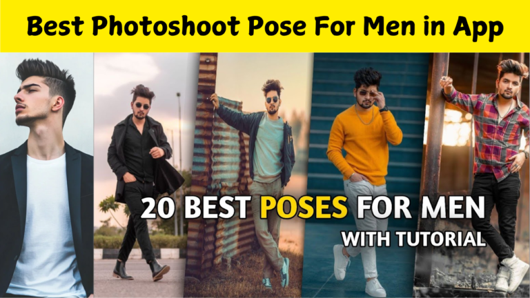 Best Photoshoot Pose For Men in App - IPIT IN