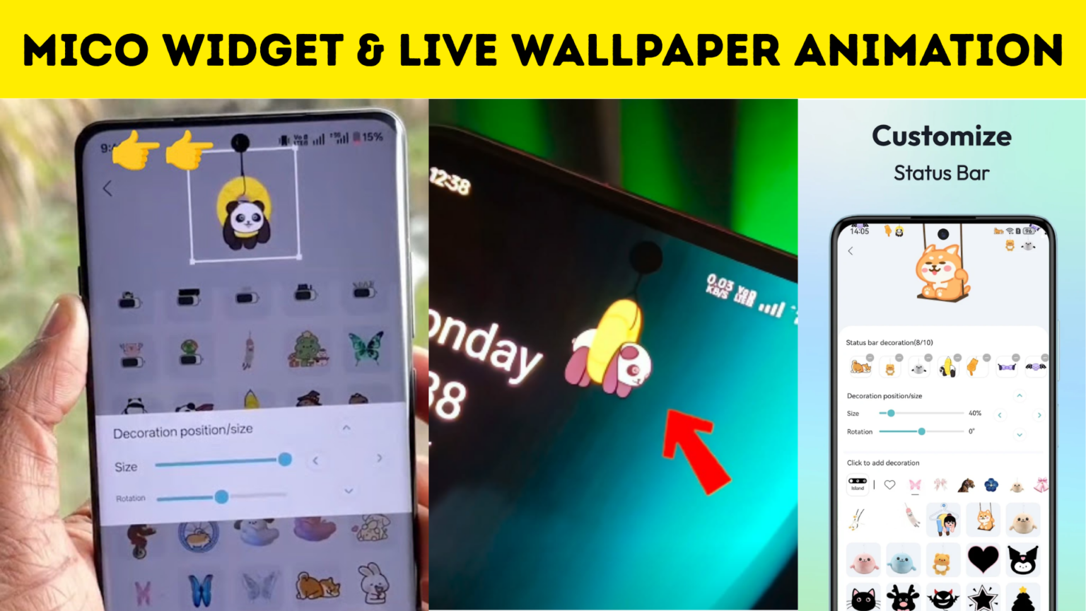 Mico Widget & Live Wallpaper Animation - IPIT IN