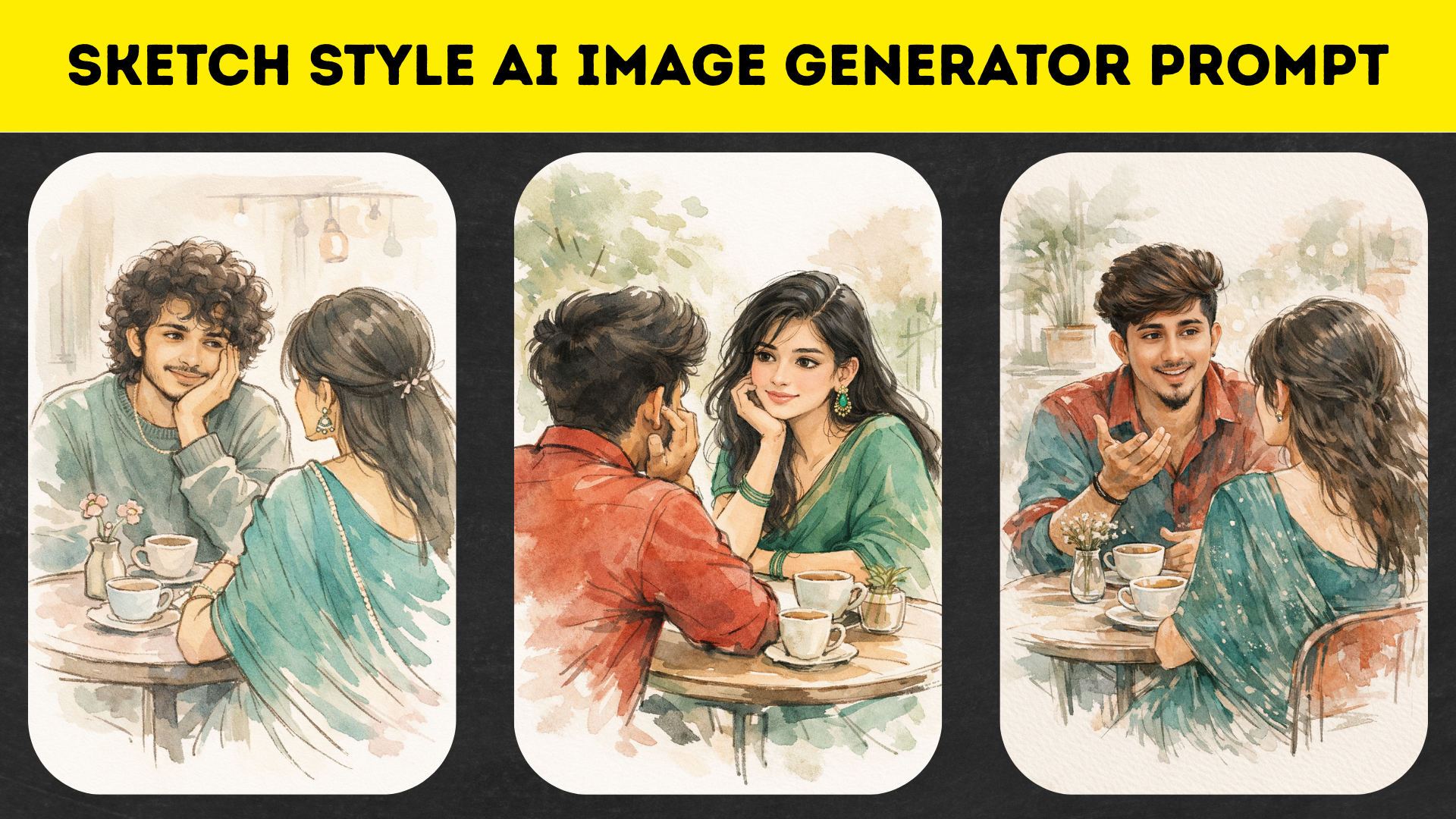 Sketch Style Ai Image Generator Prompt - IPIT IN