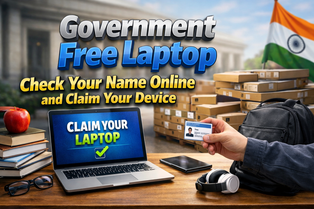 Government Free Laptop – Check Your Name Online and Claim Your Device ...
