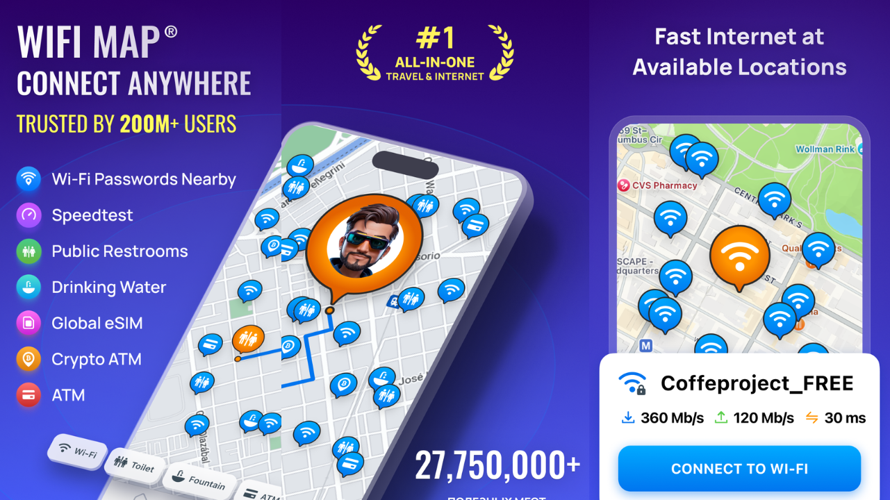 Discover Hidden WiFi Hotspots Easily with WiFi Map - IPIT IN